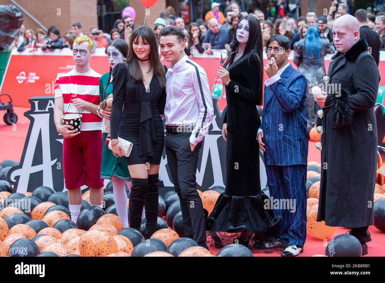 Eleonora Gaggero and Luciano Spinelli attends the red carpet of the ...