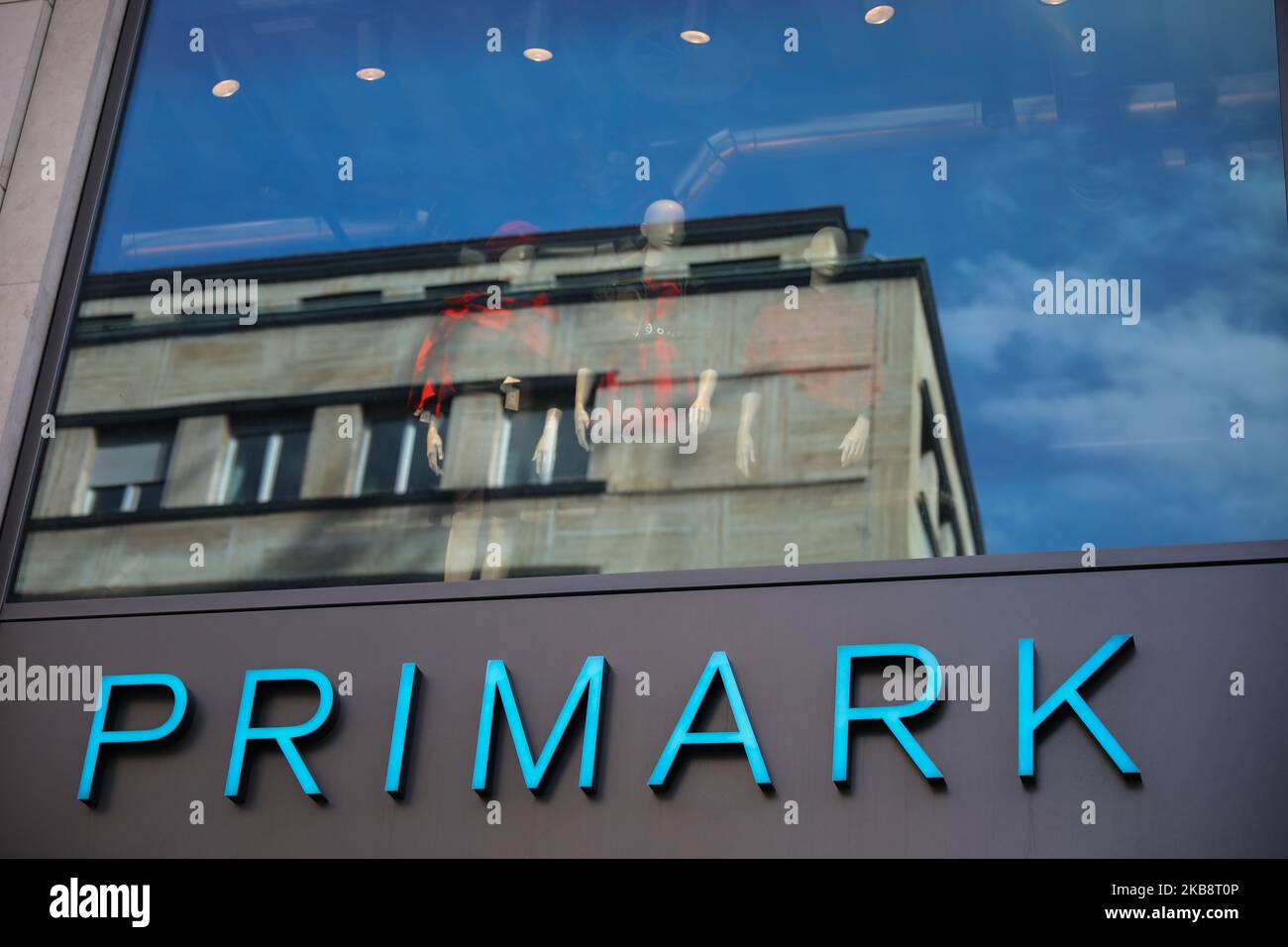 A logo of Primark Clothing Shop is seen in Stuttgart, Germany on ...