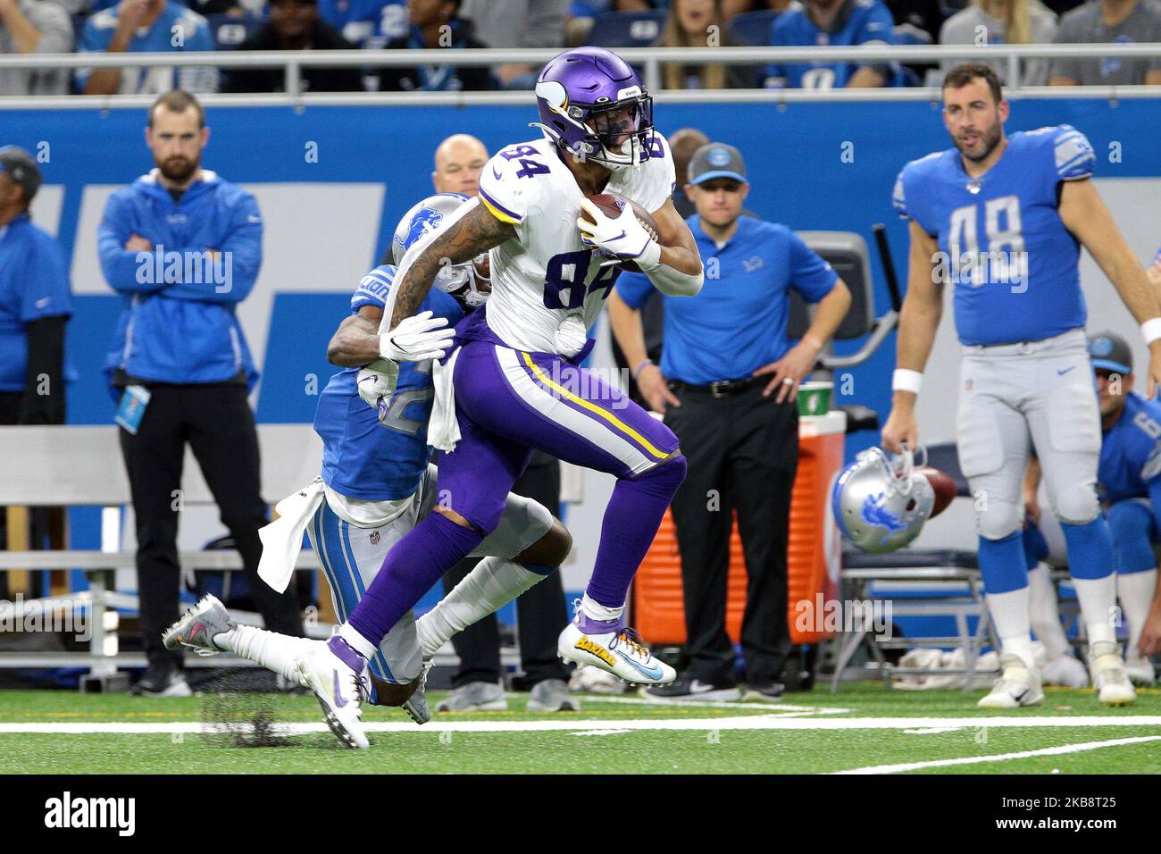 Minnesota vikings tight end hi-res stock photography and images - Alamy