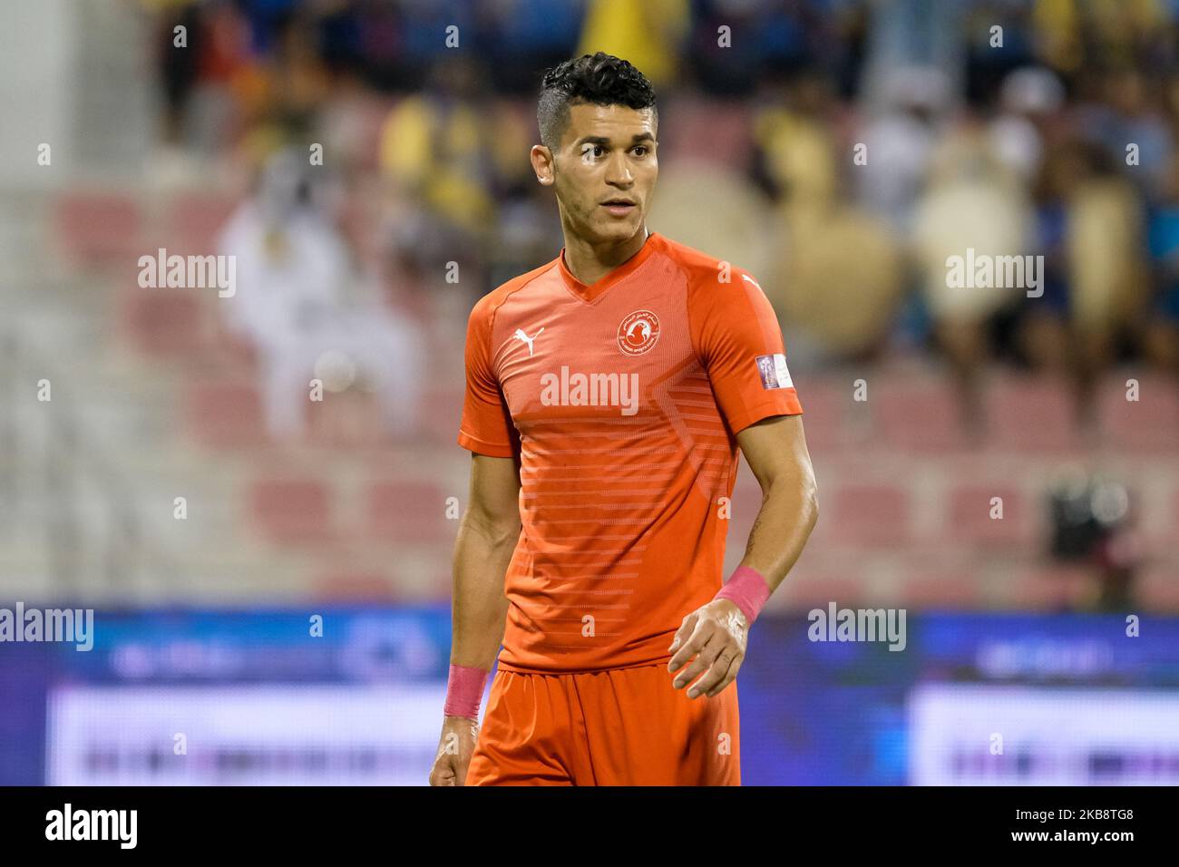 Hamdi Harbaoui during the QNB Stars League match against Al Gharafa on ...