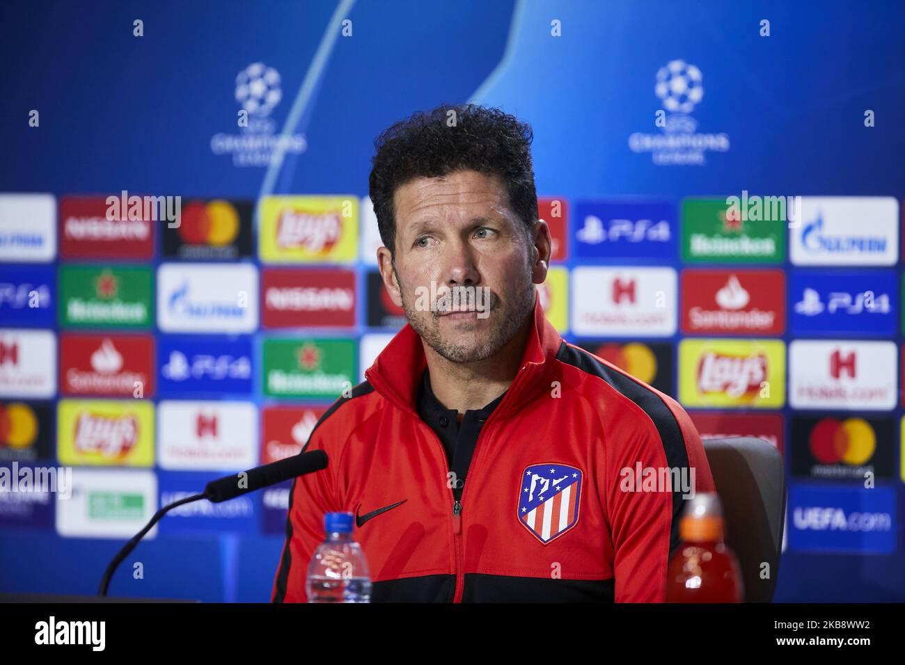 Diego Pablo Simeone during the Press Conference before the UEFA ...
