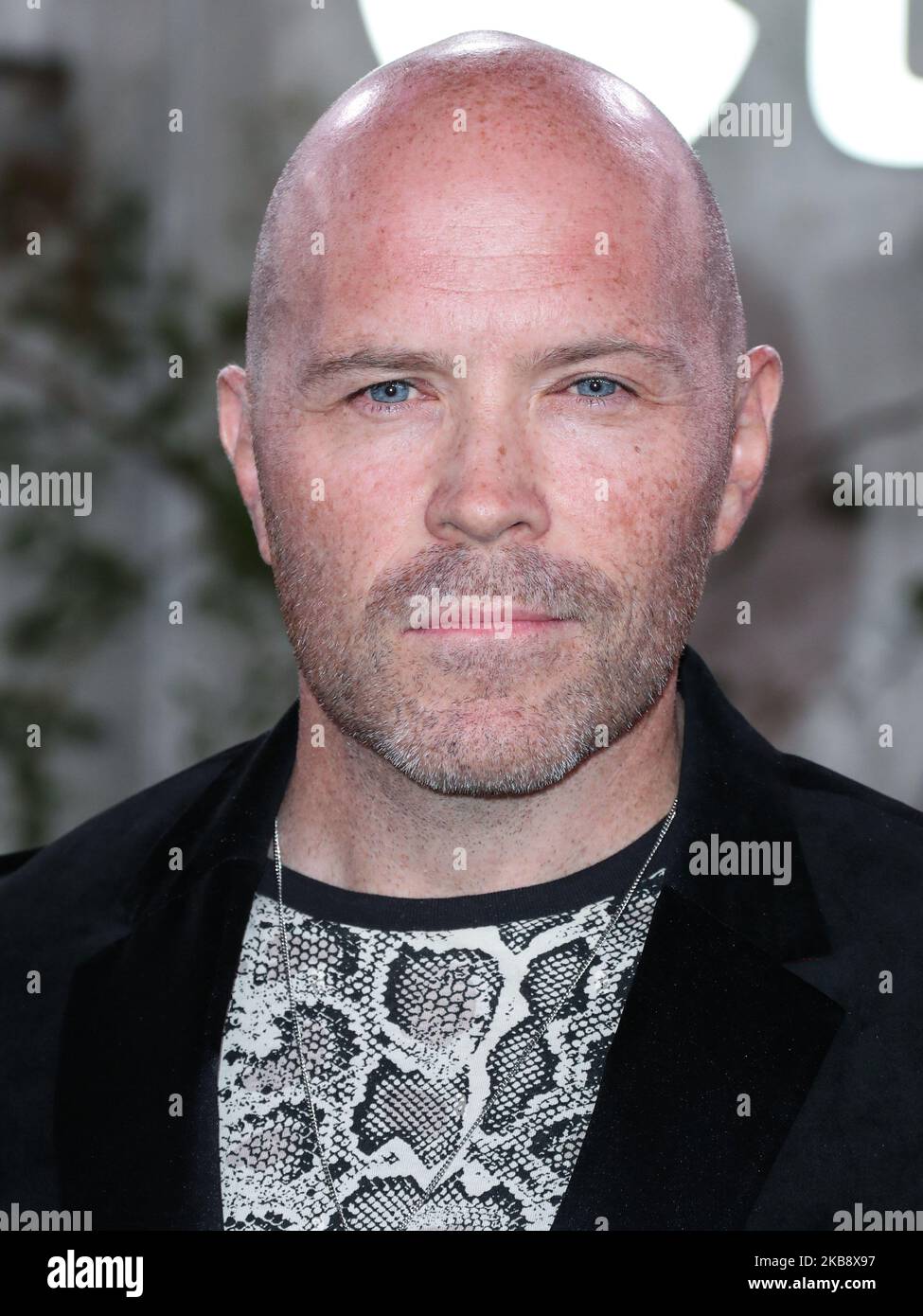 WESTWOOD, LOS ANGELES, CALIFORNIA, USA - OCTOBER 21: Josh Blacker arrives at the World Premiere ...