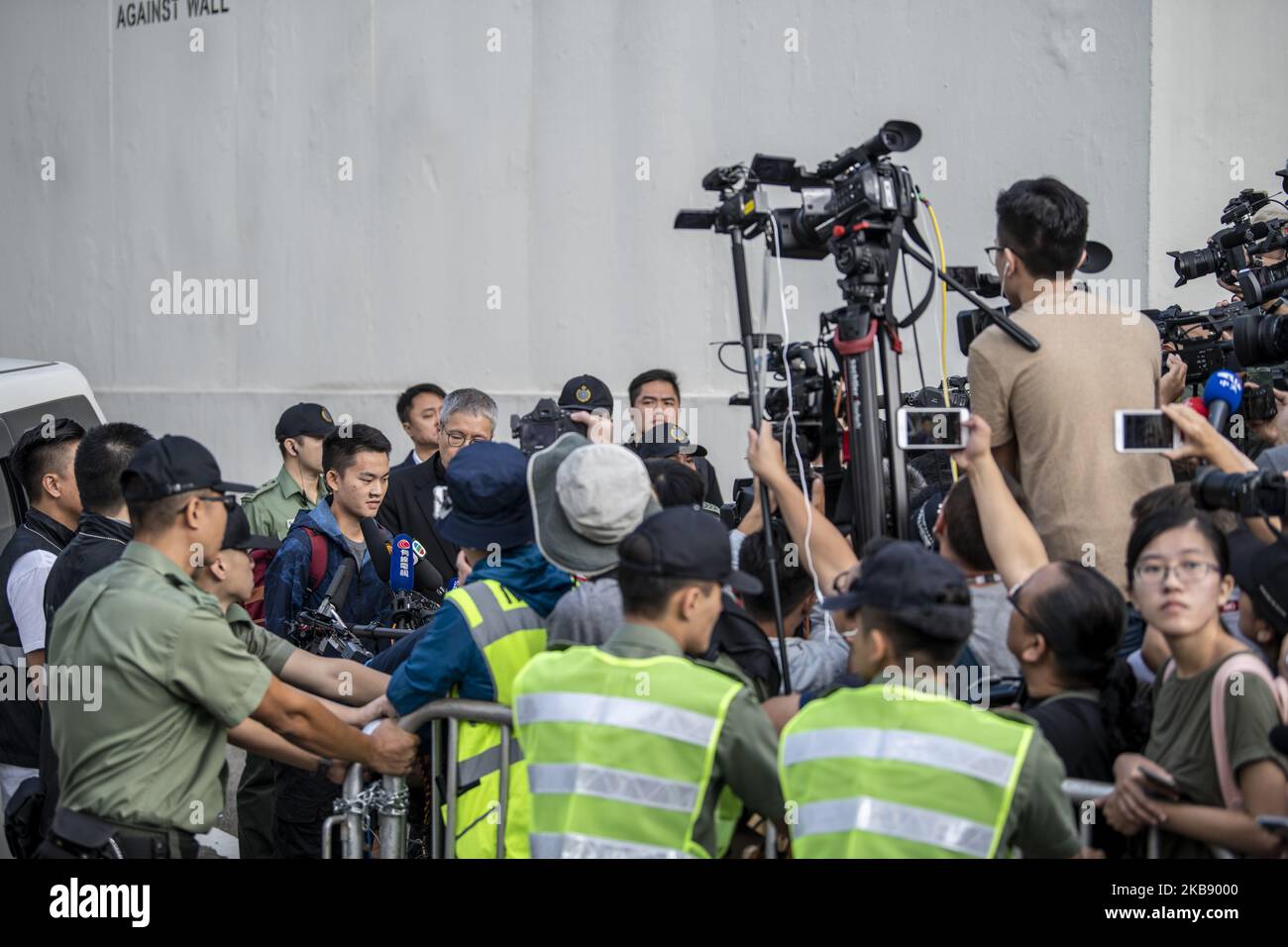 Chan Tong Kai is seen outside Pik UK Prison in Hong Kong, China ...