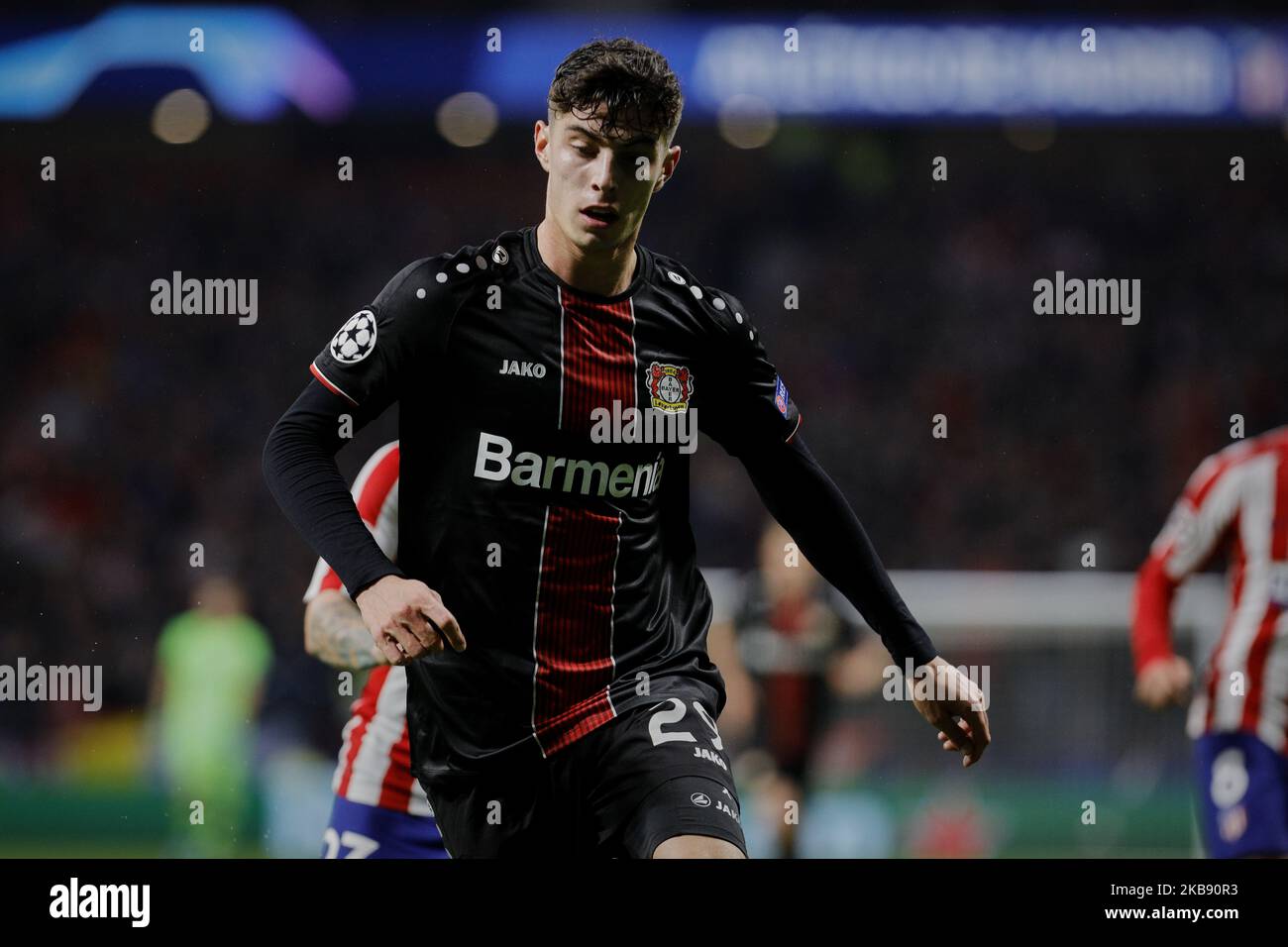 Kai Havertz of Bayer 04 Leverkusen during the UEFA Europa League match ...