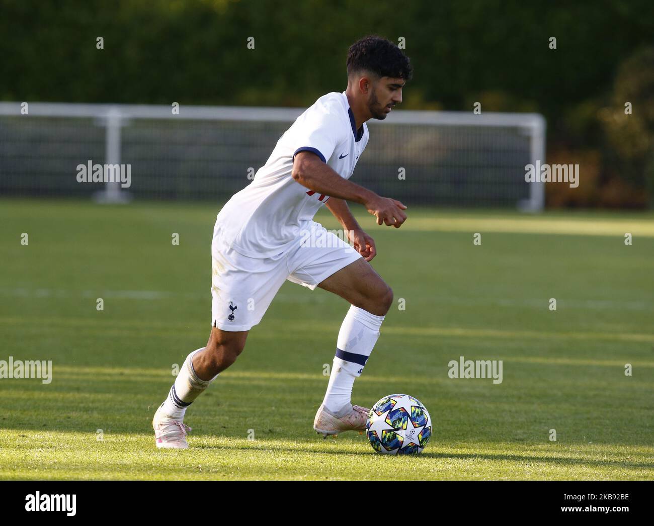 Dilan Markandy of Tottenham Hotspur during UAFA Youth League between Tottenham Hotspur and ...