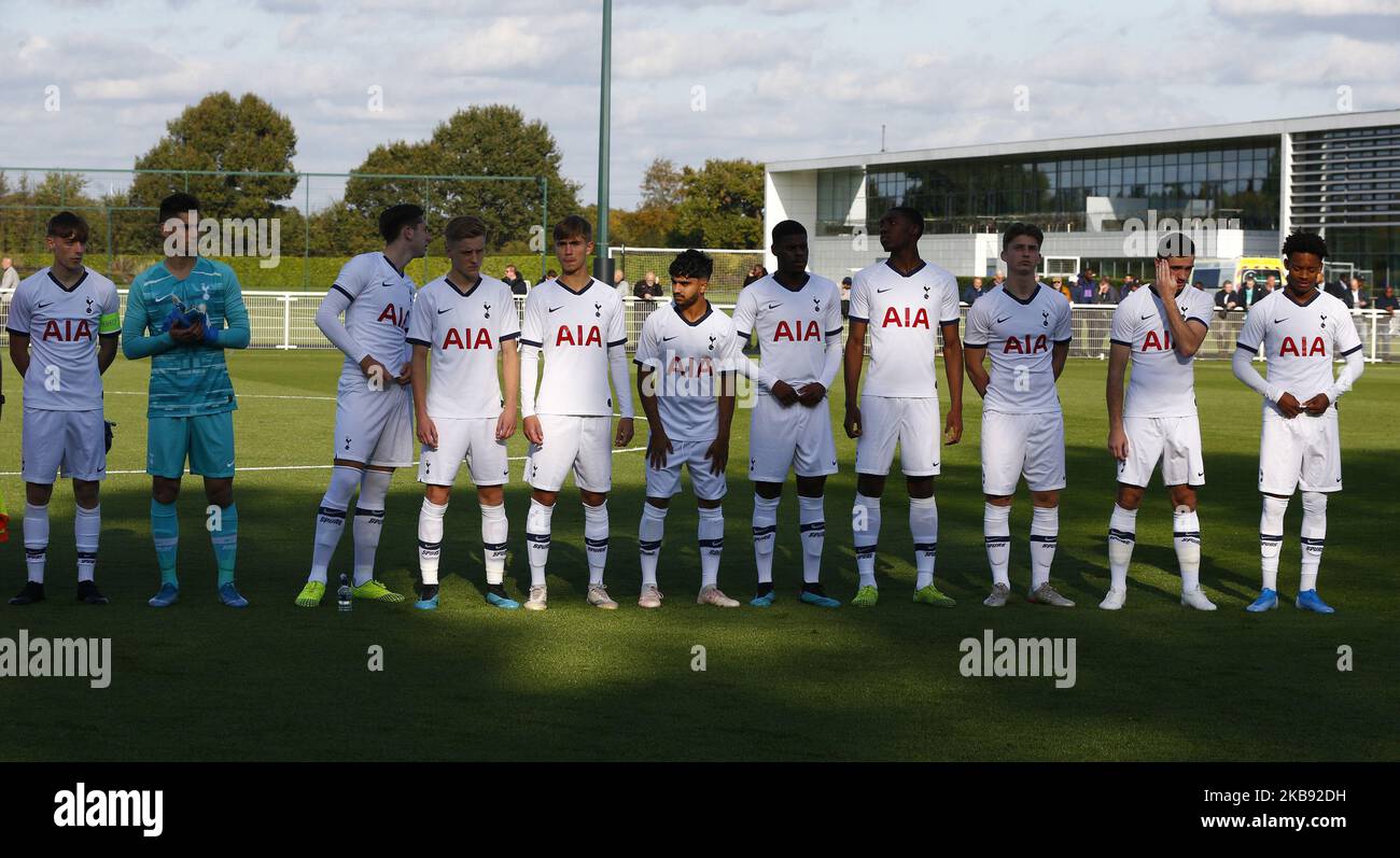 Tottenham Hotspur Team Shot during UAFA Youth League between Tottenham ...