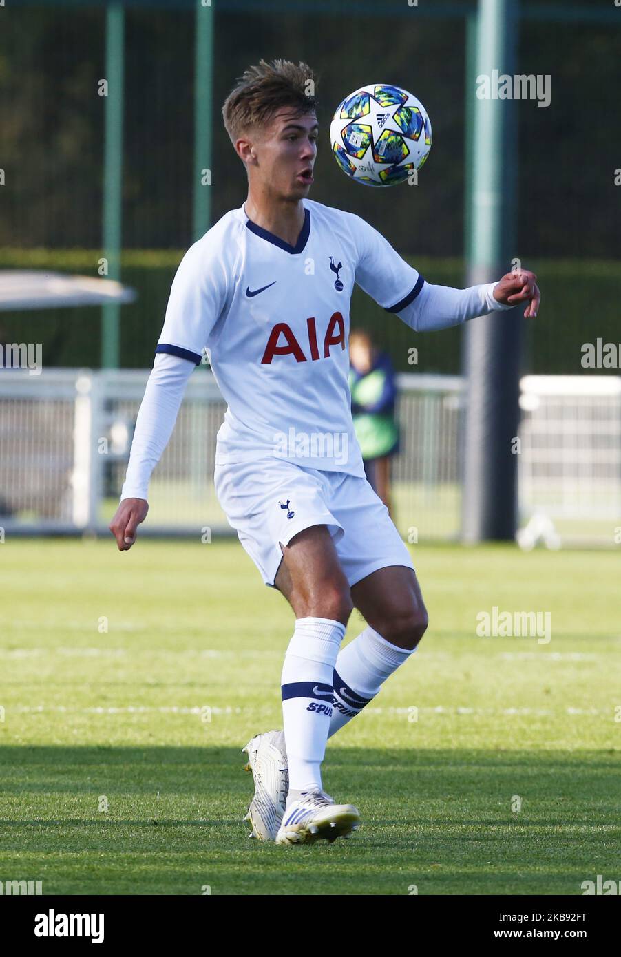 Max Robson of Tottenham Hotspur during UAFA Youth League between ...