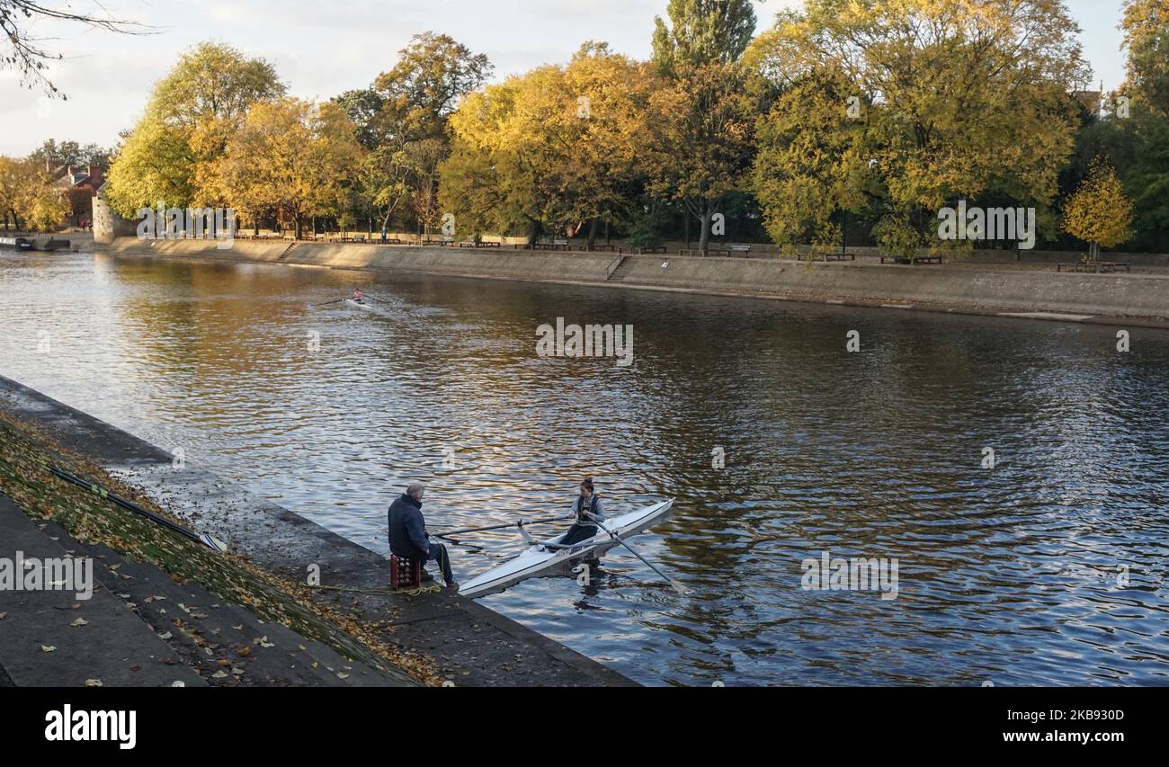 A general view at the city center of York , England , on 23 October ...
