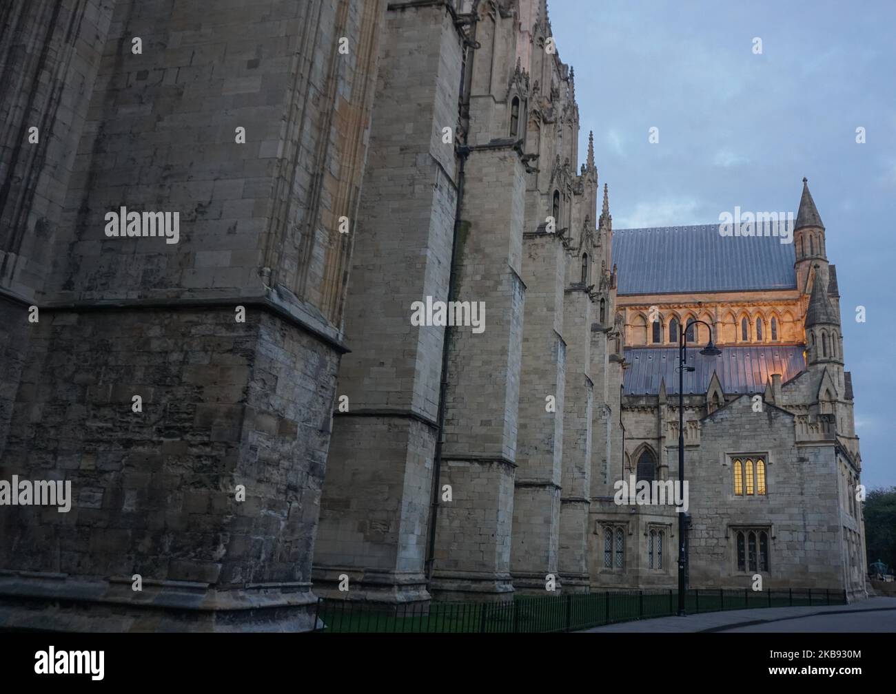 A general view of the York Minister , in York , England , on 23 October ...