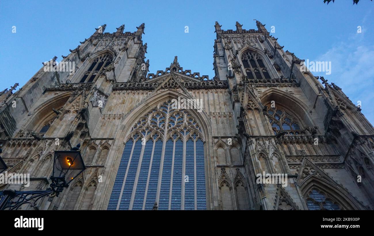 A general view of the York Minister in York , England , on 23 October ...