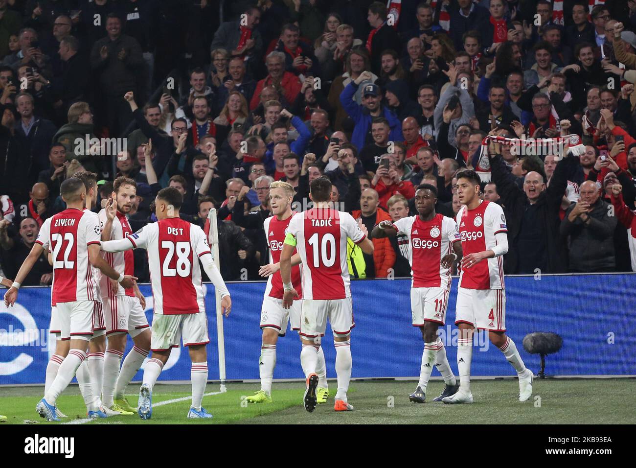 Quincy Promes (Ajax) pictured during the 2019/20 UEFA Champions League ...