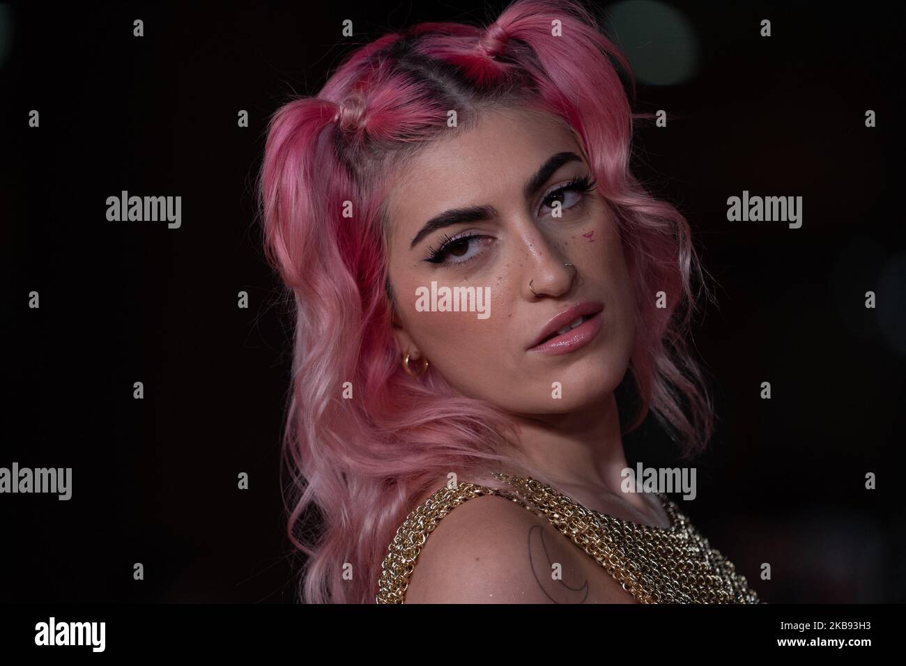 Roshelle attends the red carpet of the movie "Hustlers" during the 14th ...