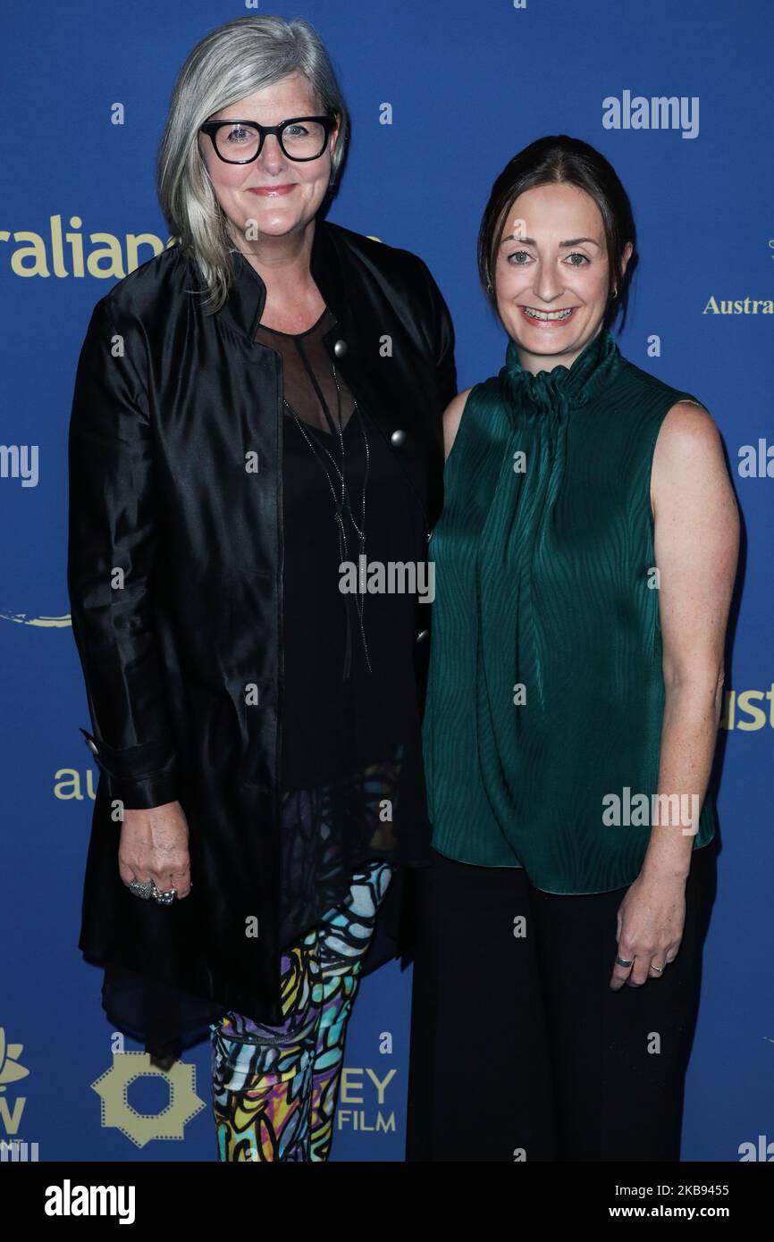 CENTURY CITY, LOS ANGELES, CALIFORNIA, USA - OCTOBER 23: Sam Mostyn and ...