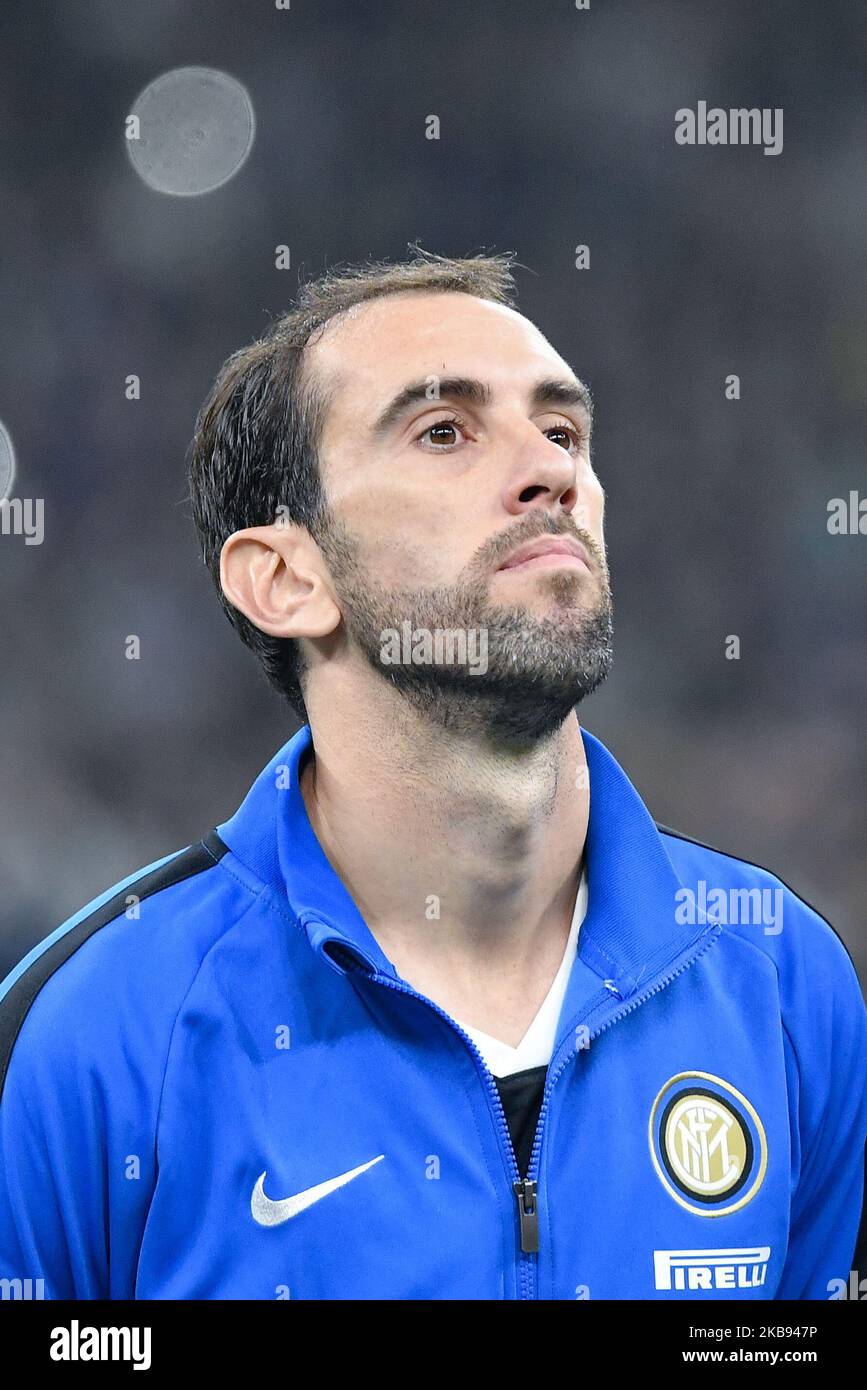 Diego Godin of FC Internazionale during the UEFA Champions League group ...