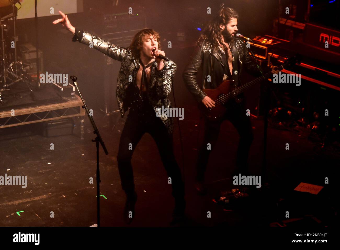 English Singer and songwriter Barns Courtney performs live at Electric ...