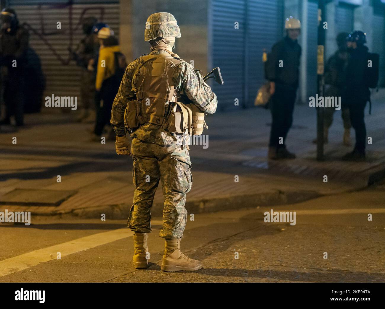 Osorno, Chile, 24 October 2019. Demonstrations and repression continue ...