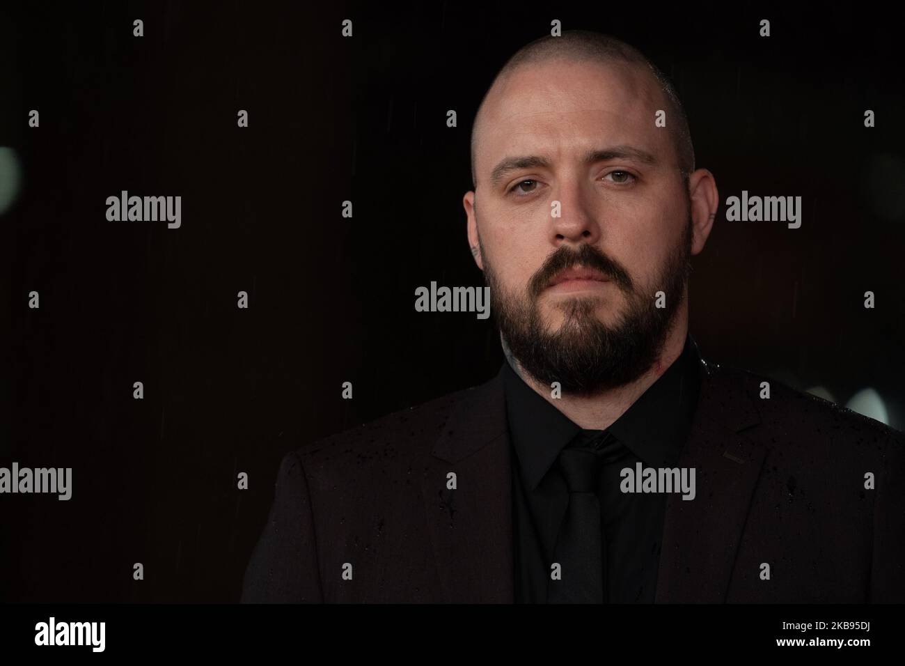 John Swab attends the red carpet of the movie ''Run With the Hunted ...