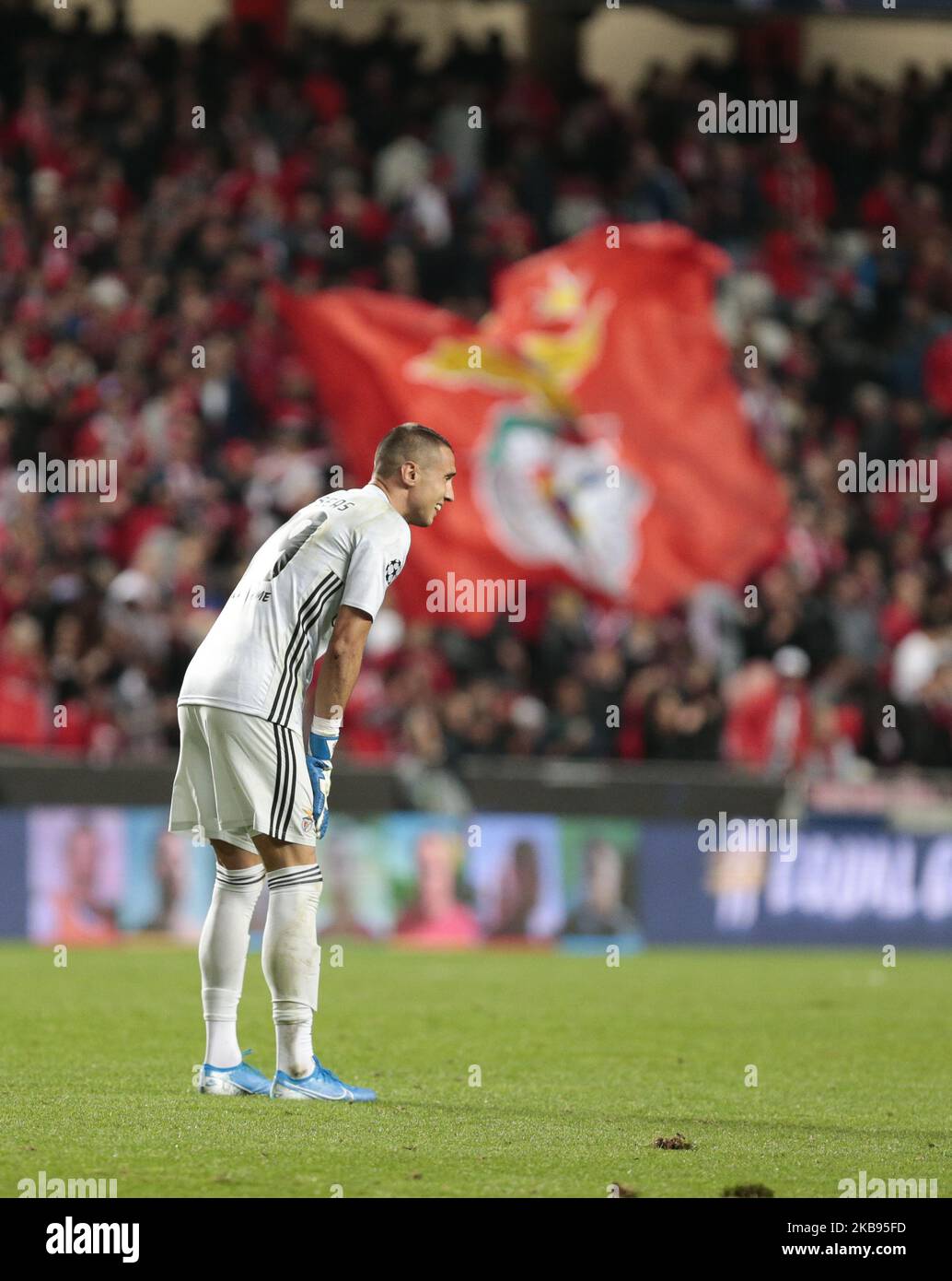 Lyon Goalkeeper Anthony Lopes during the UEFA Champions League Group G ...