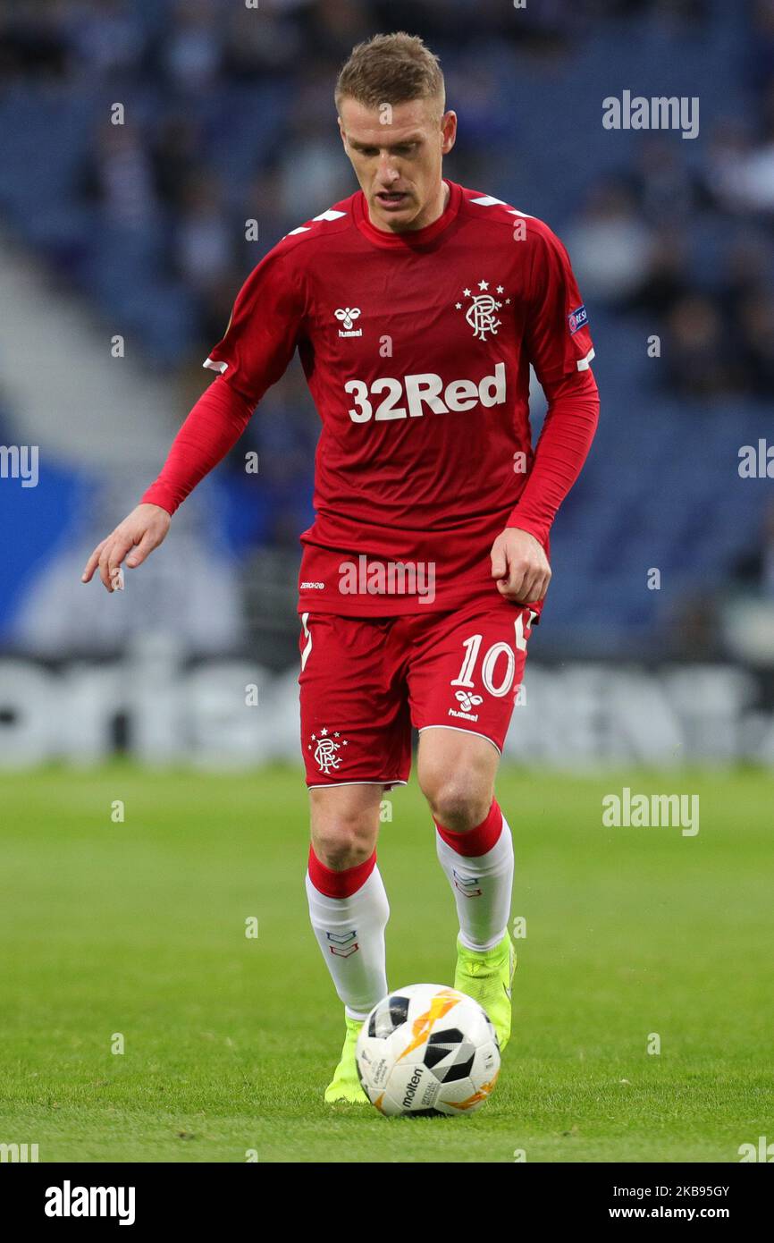 Steven Davis midfielder of Rangers FC in action during the UEFA Europa ...