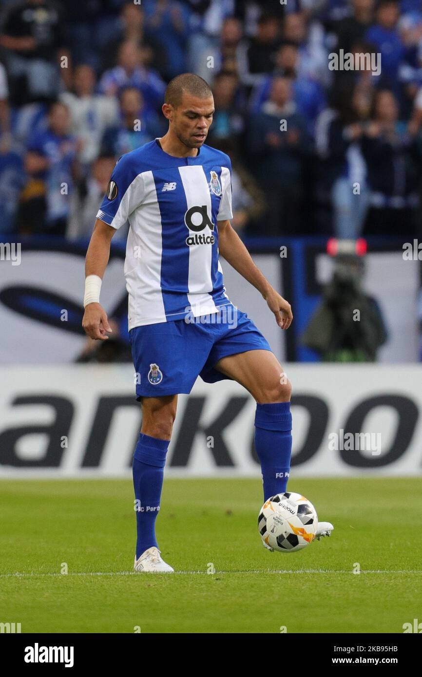 Porto's Portuguese defender Pepe in action during the UEFA Europa ...