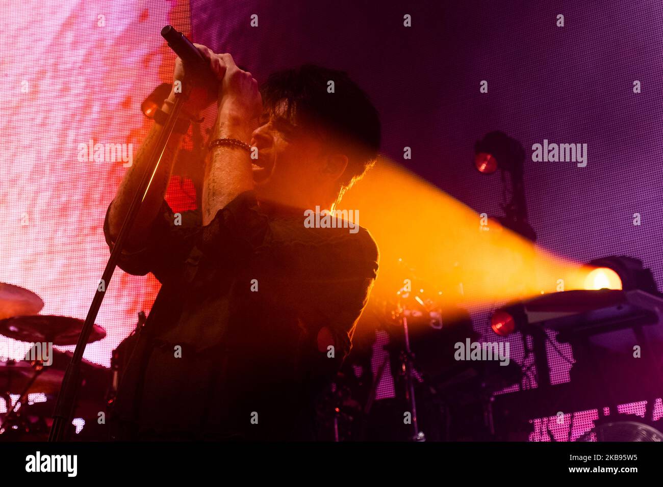 Gary Numan performing live at London's Roundhouse 24 October 2019 UK ...