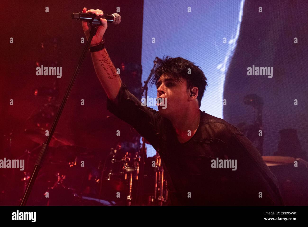 Gary Numan performing live at London's Roundhouse 24 October 2019 UK ...