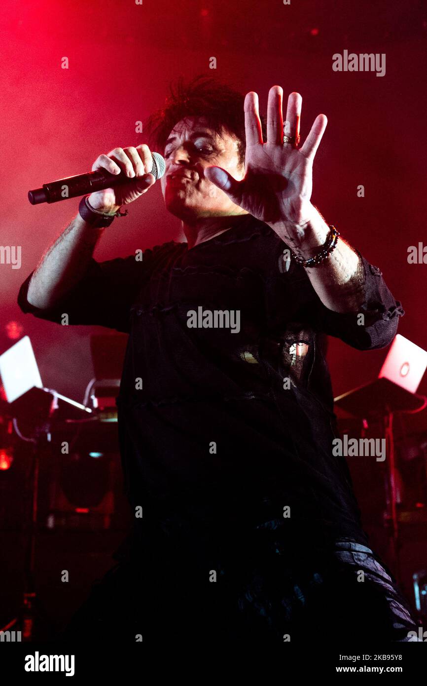 Gary Numan performing live at London's Roundhouse 24 October 2019 UK ...