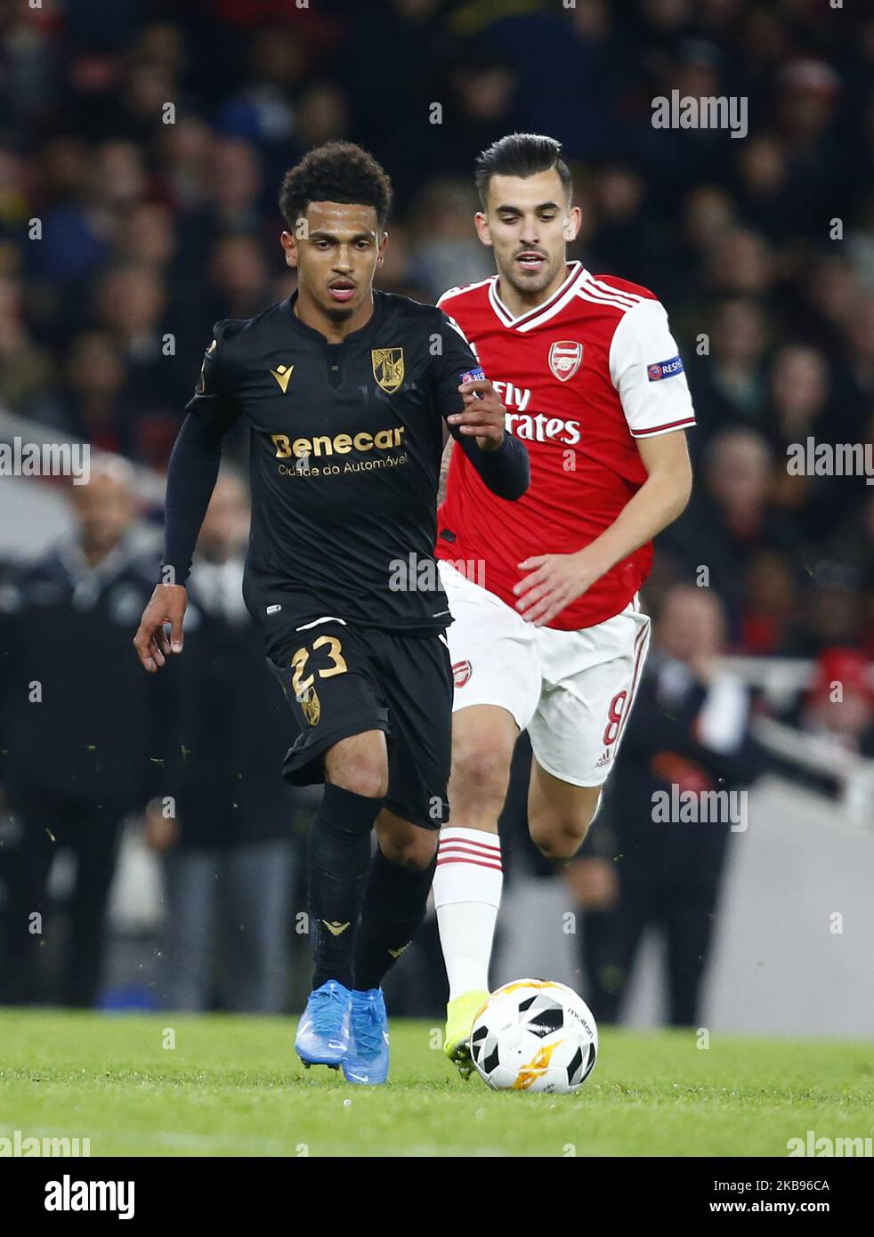 Marcus Edwards of Vitoria during Europa League Group F between Arsenal ...