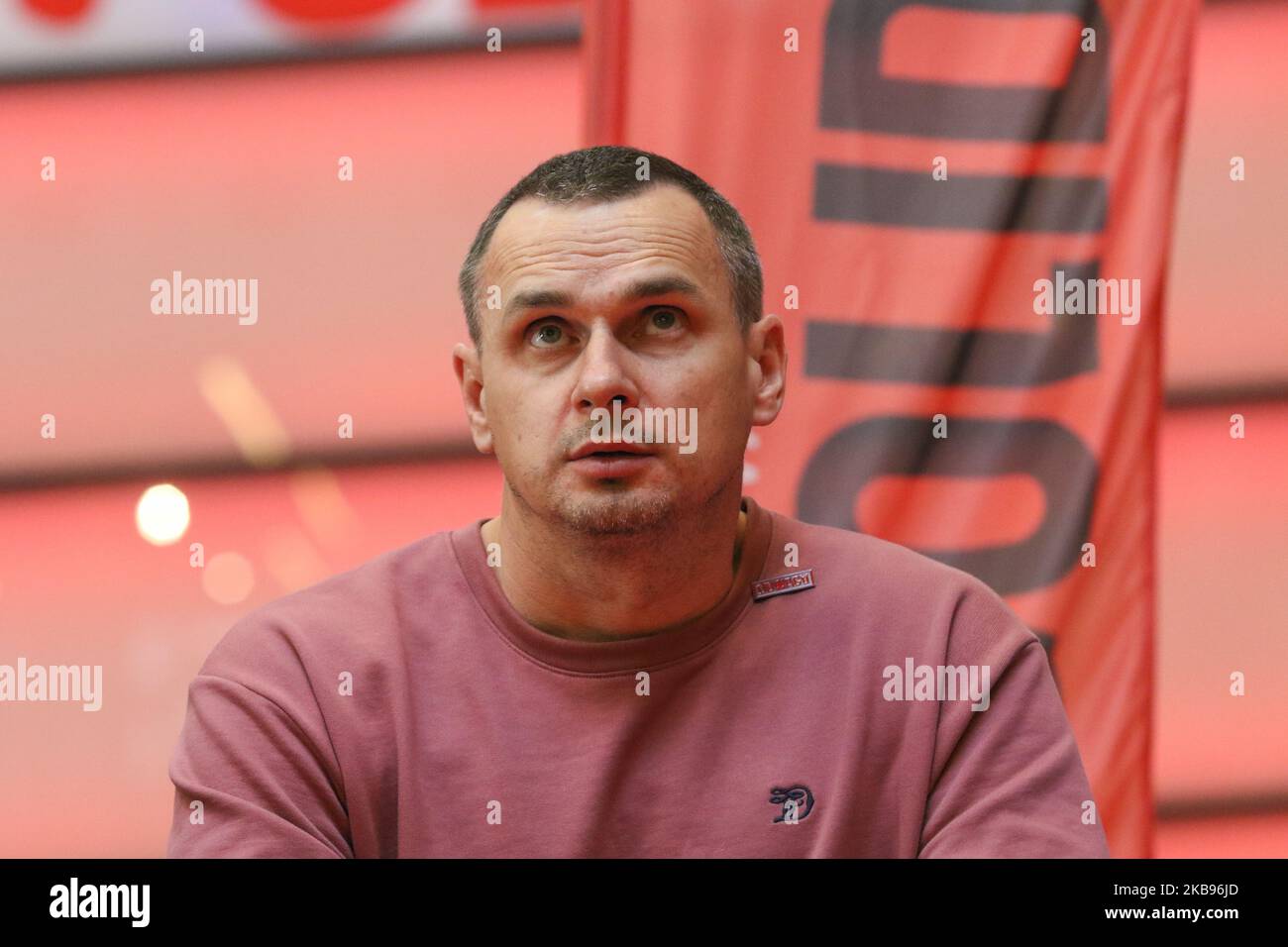 Ukrainian filmmaker, writer and activist from Crimea Oleg Sentsov (Oleh ...