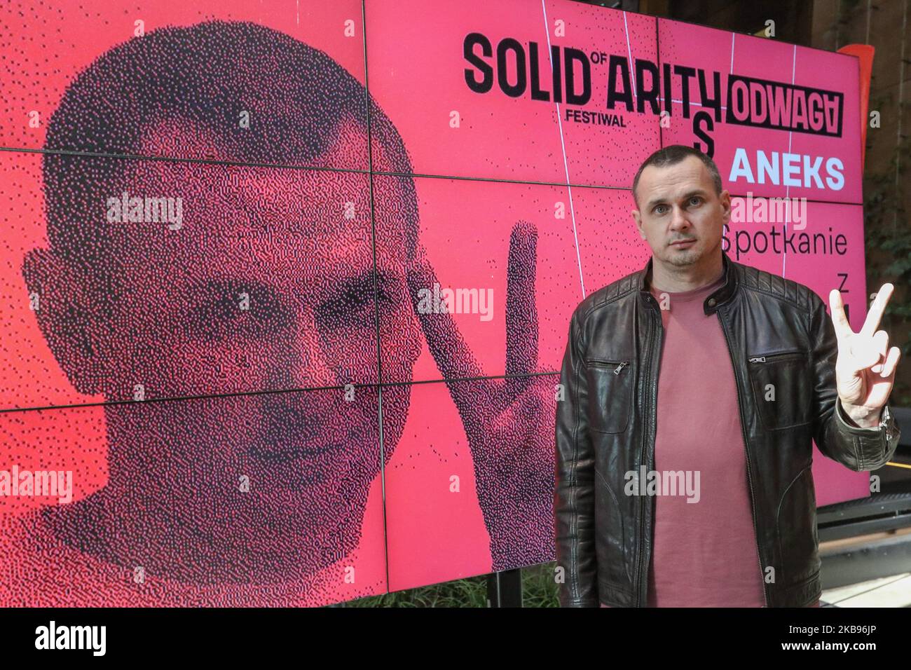 Ukrainian filmmaker, writer and activist from Crimea Oleg Sentsov (Oleh ...