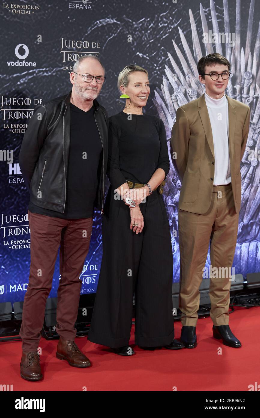 Isaac Hempstead-Wright, Liam Cunningham and Michele Clapton attends to ...