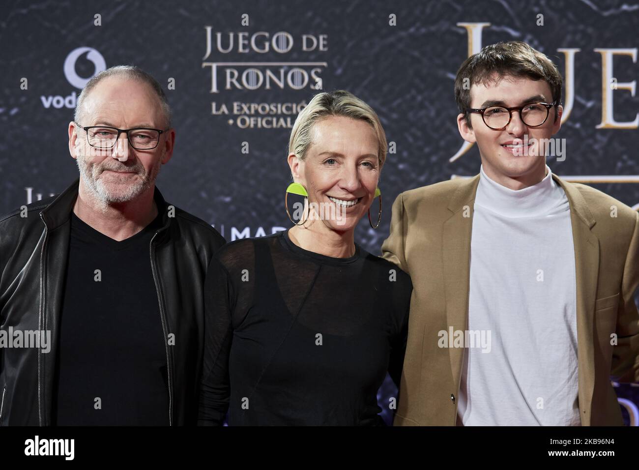 Isaac Hempstead-Wright, Liam Cunningham and Michele Clapton attends to ...