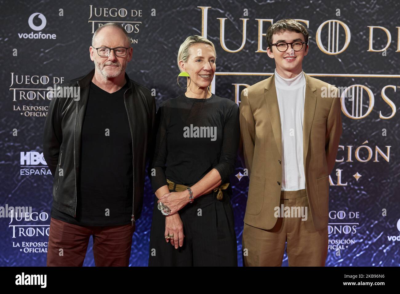 Isaac Hempstead-Wright, Liam Cunningham and Michele Clapton attends to ...