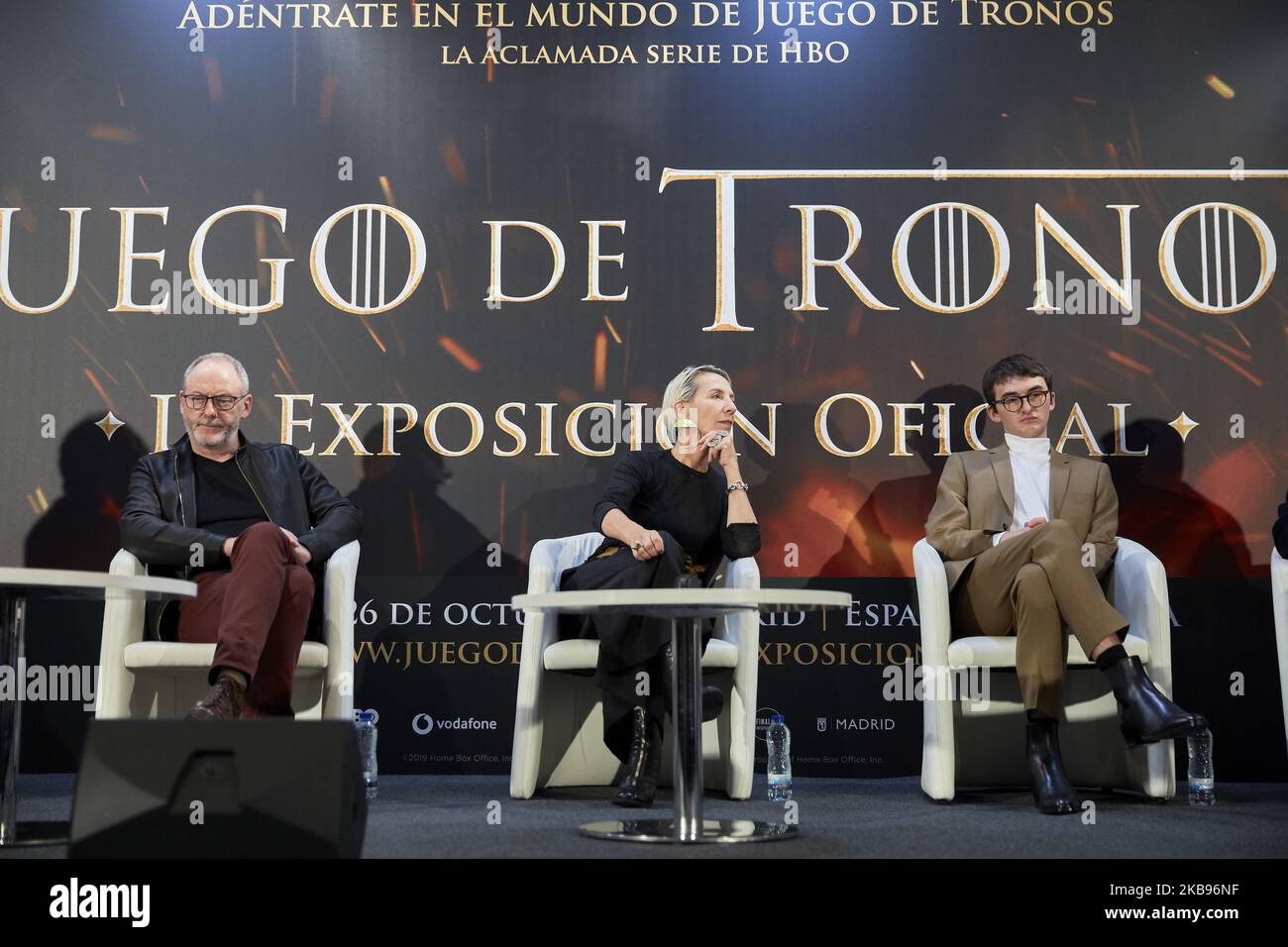 Isaac Hempstead-Wright, Liam Cunningham and Michele Clapton attends to ...