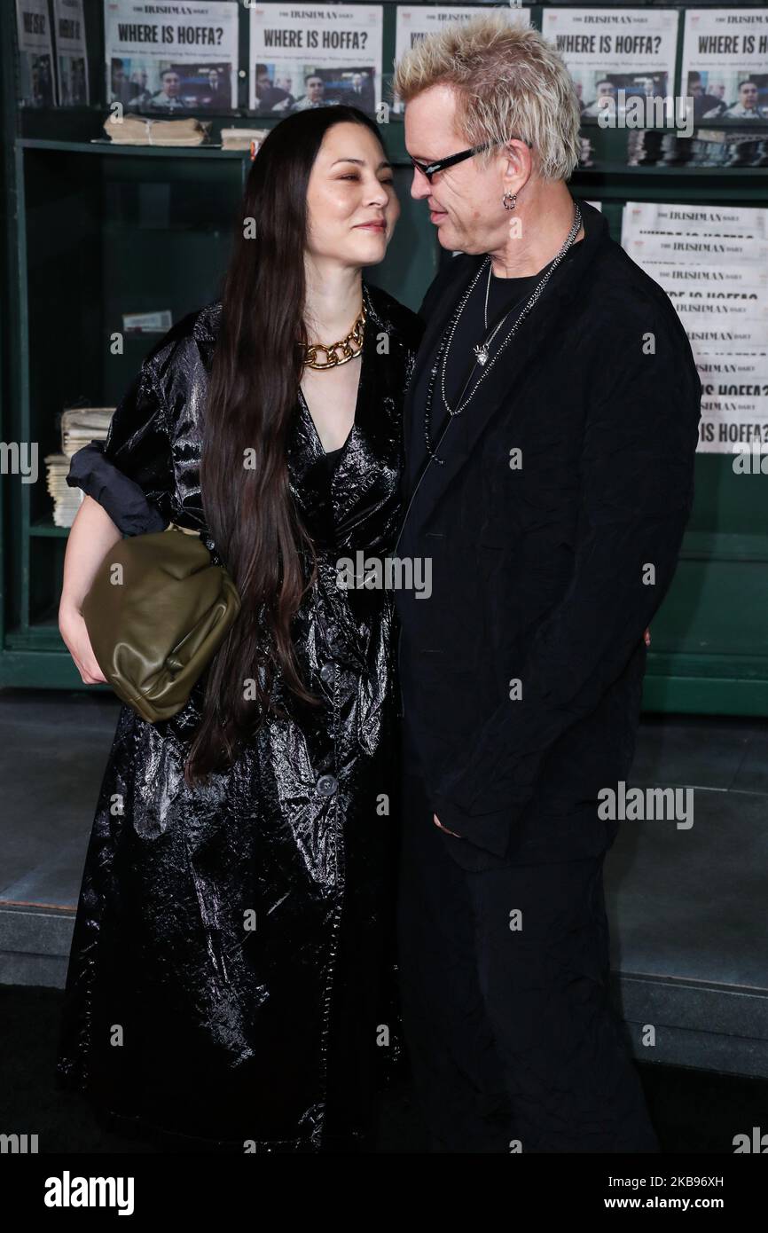 Celebrities billy idol and china chow hi-res stock photography and ...