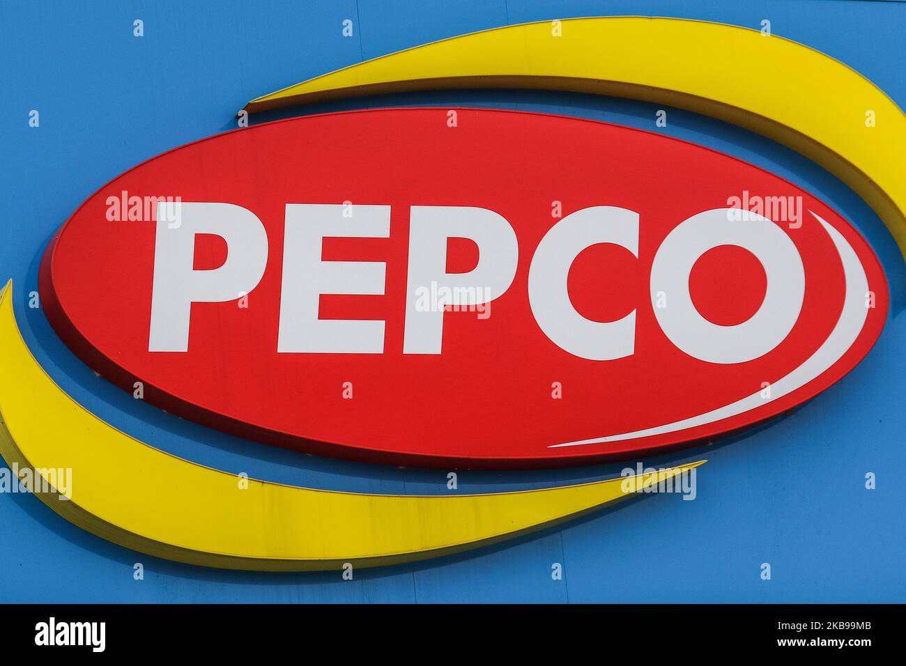 Pepco store logo is seen in Gdansk, Poland on 26 October 2019 on the ...