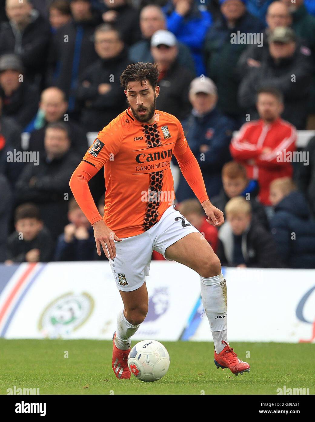 Dan Sweeney of Barnet during the Vanarama National League match between ...