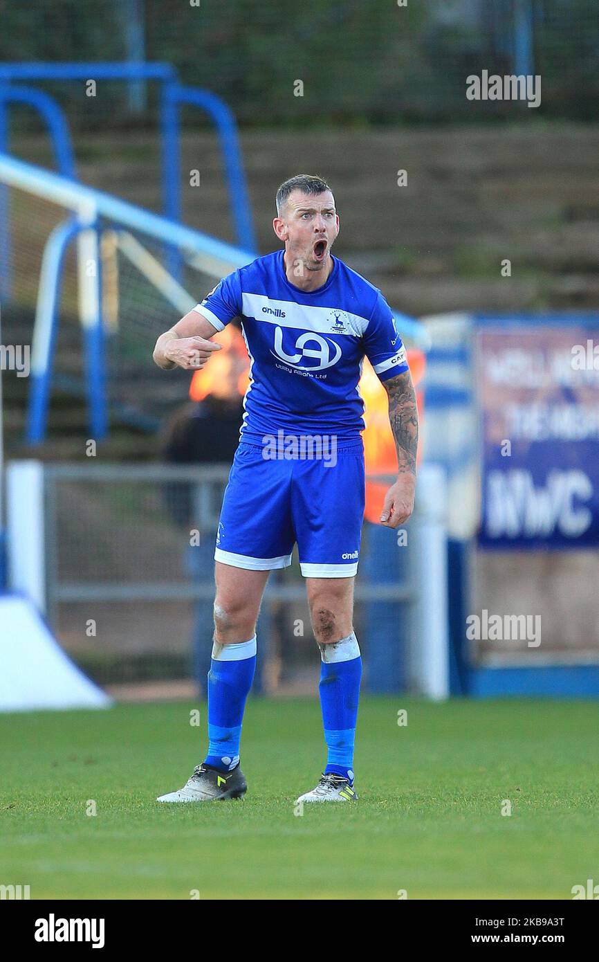 Michael Raynes of Hartlepool United during the Vanarama National League ...