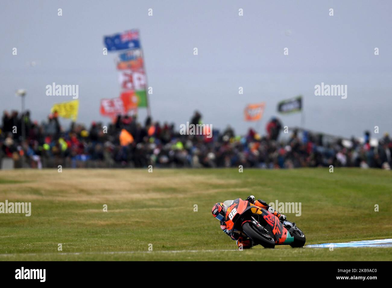 Mika Kallio of Finland rides the Red Bull KTM Factory Racing bike ...
