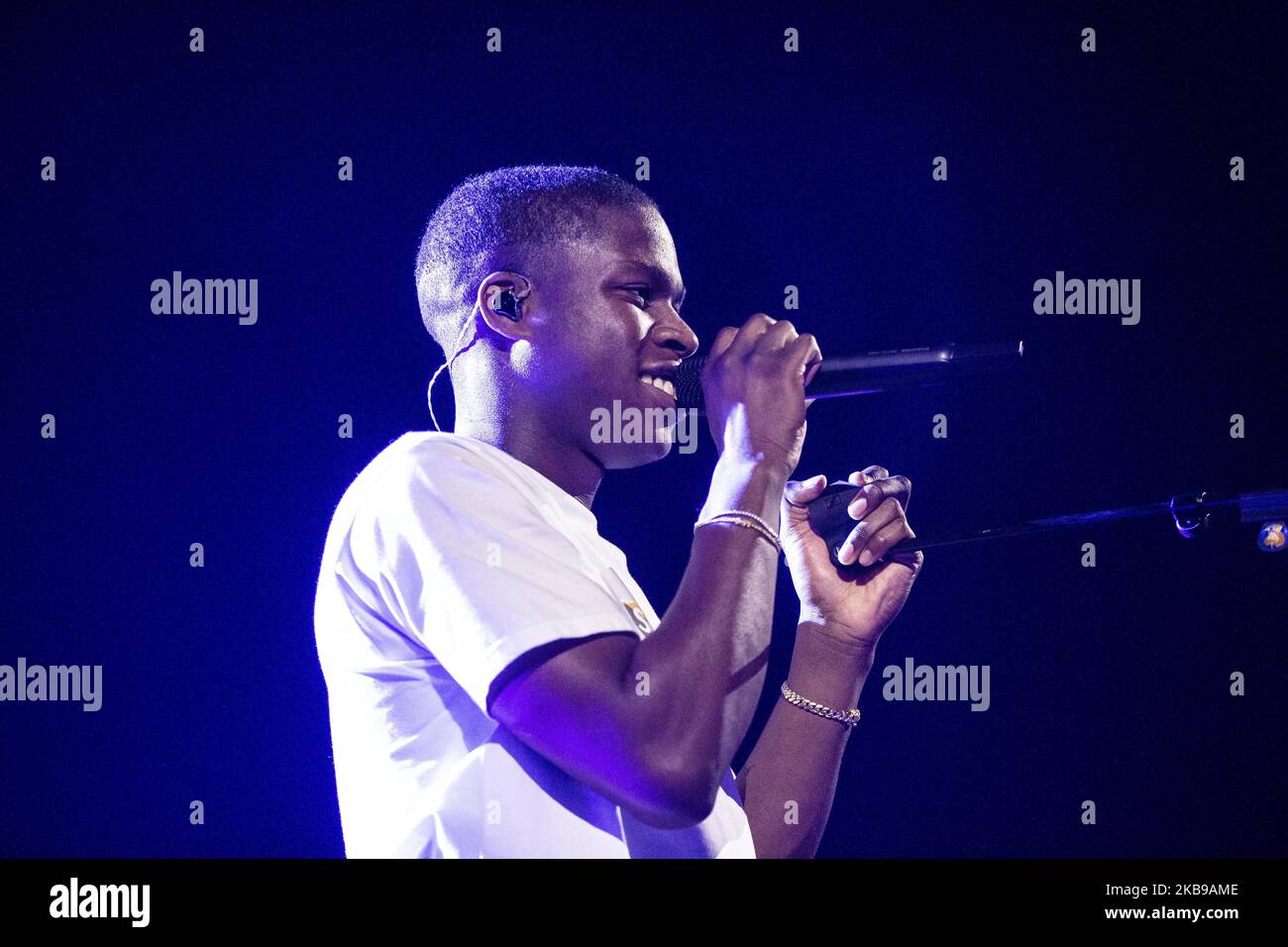 The canadian R&B singer and songwriter Daniel Caesar performs live at ...