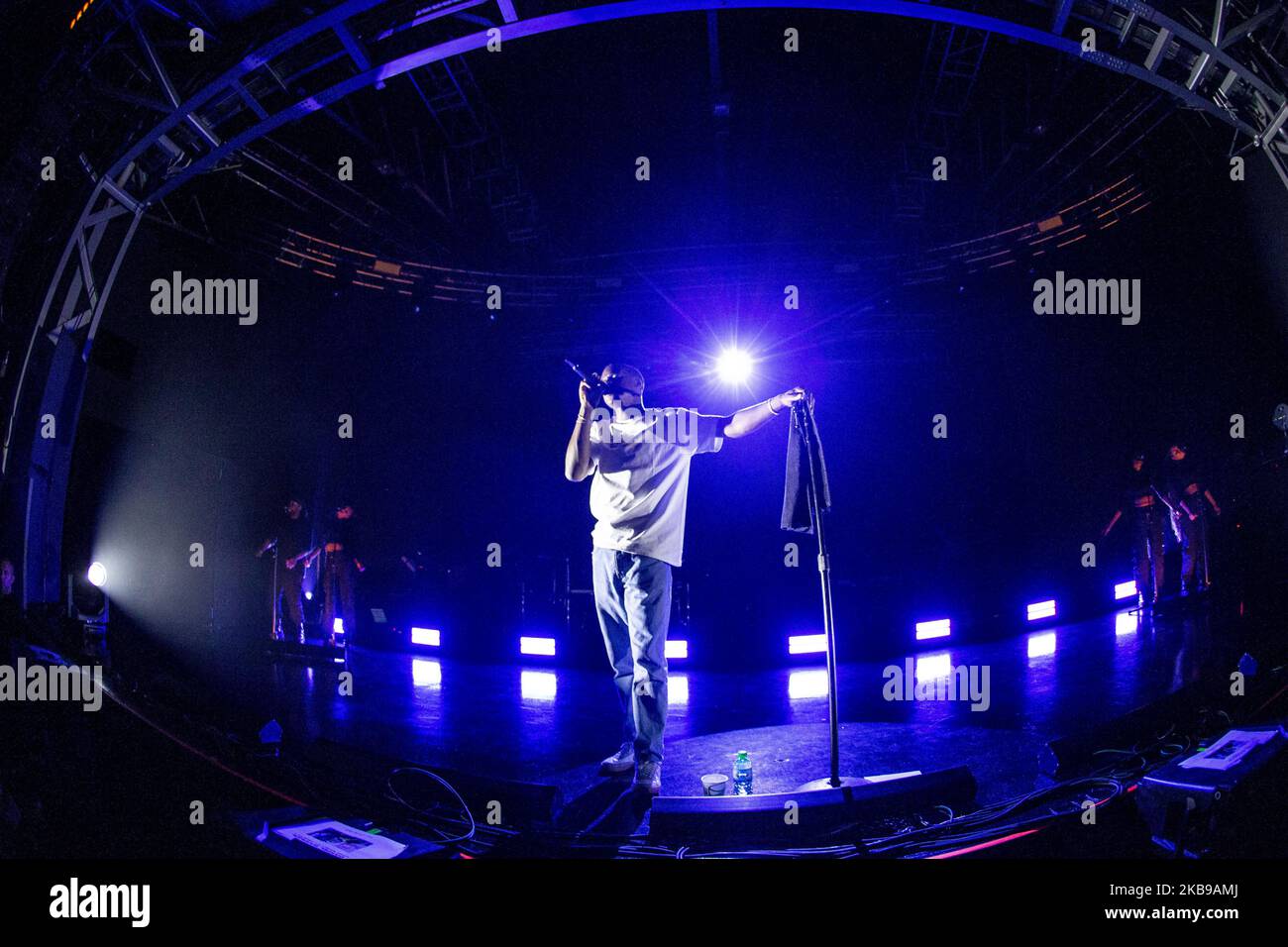 The canadian R&B singer and songwriter Daniel Caesar performs live at ...