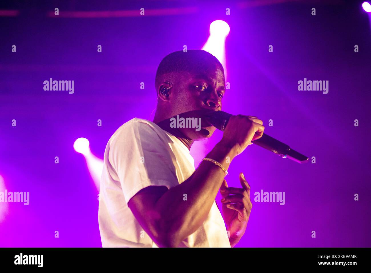 The canadian R&B singer and songwriter Daniel Caesar performs live at ...