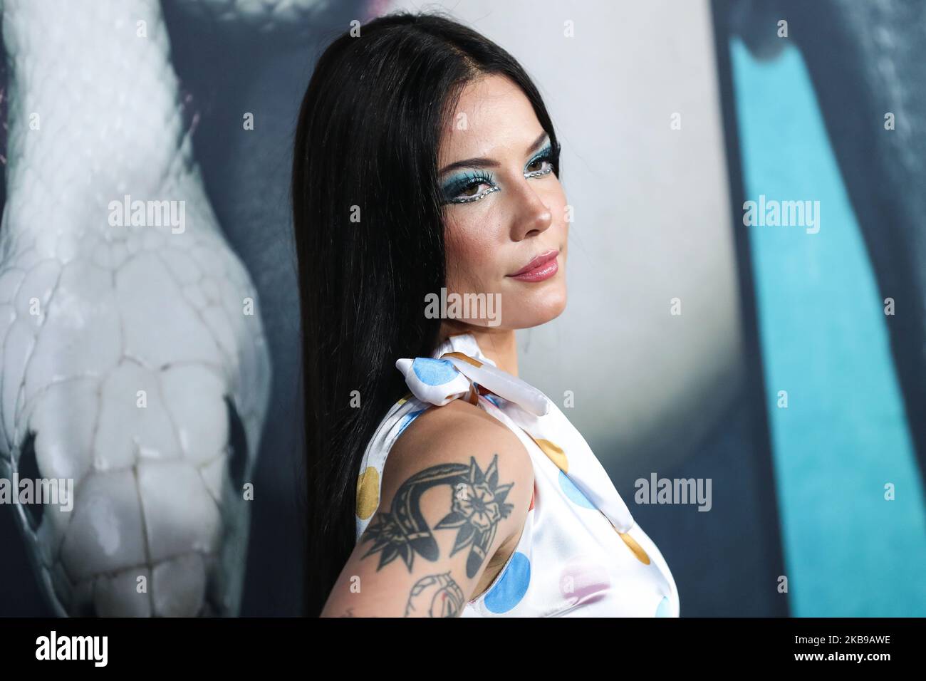 HOLLYWOOD, LOS ANGELES, CALIFORNIA, USA - OCTOBER 26: Singer Halsey ...