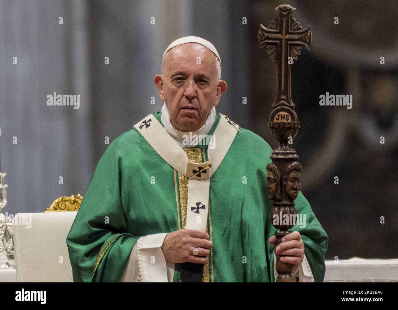 Pope Francis celebrate Mass for the closing of Amazon synod in St ...