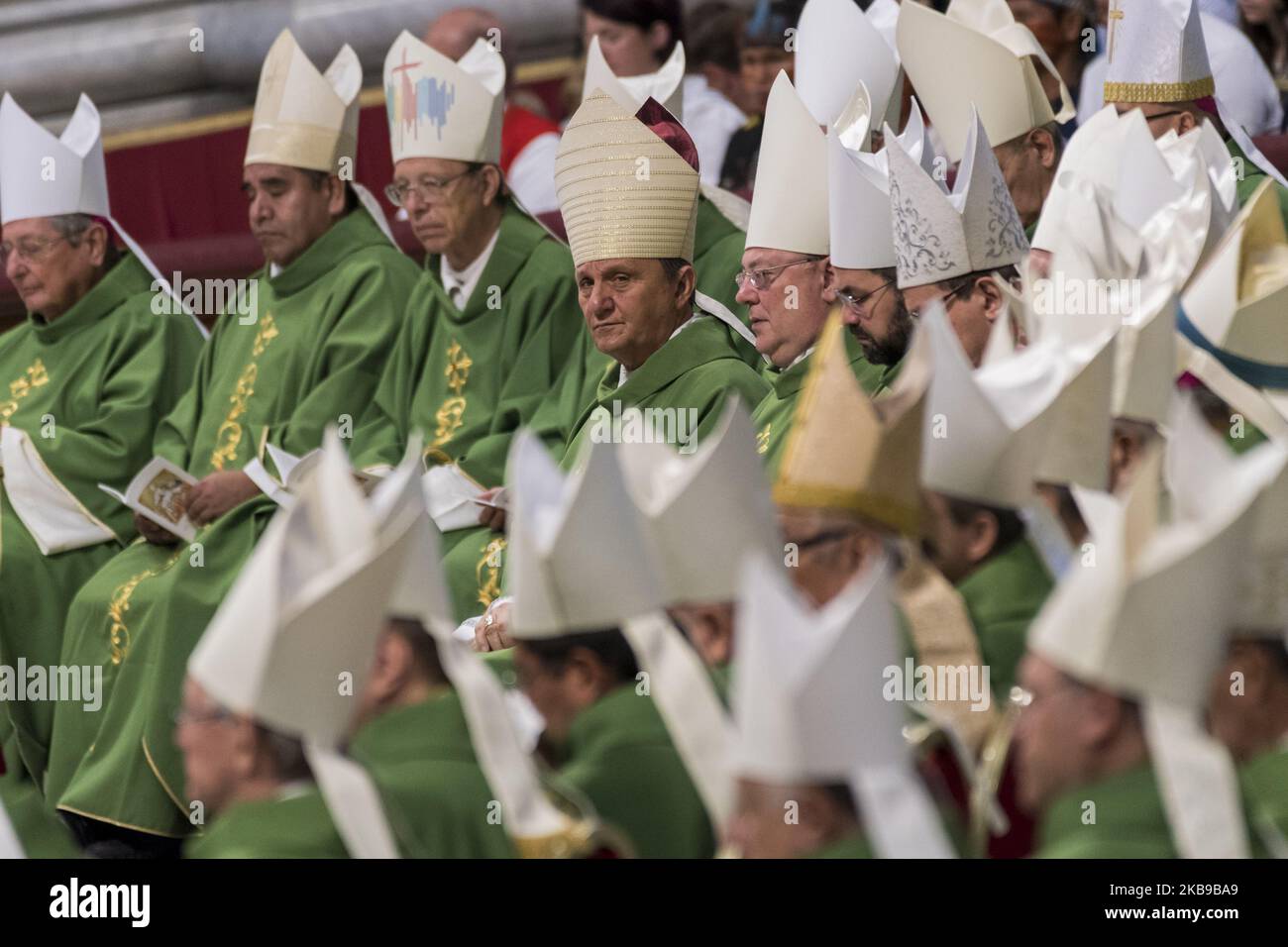 Cardinals attends celebretion of Mass for the closing of Amazon synod ...