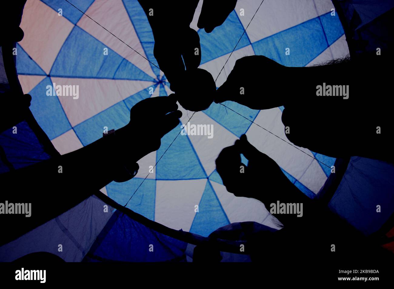 Fanush Festival , Paper made hot air balloon, Was once the integral ...