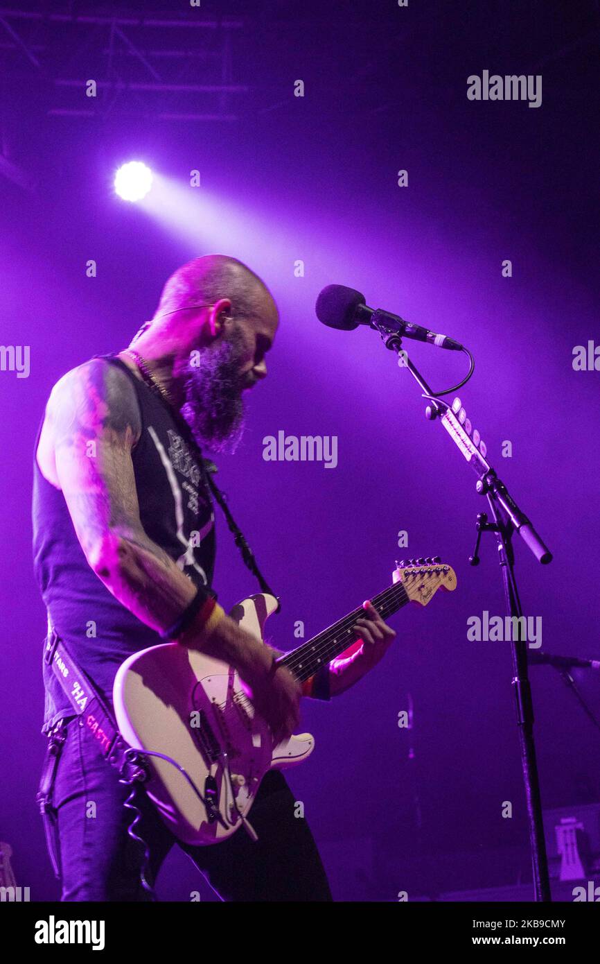 John Baizley of the american heavy metal band Baroness perform live at ...