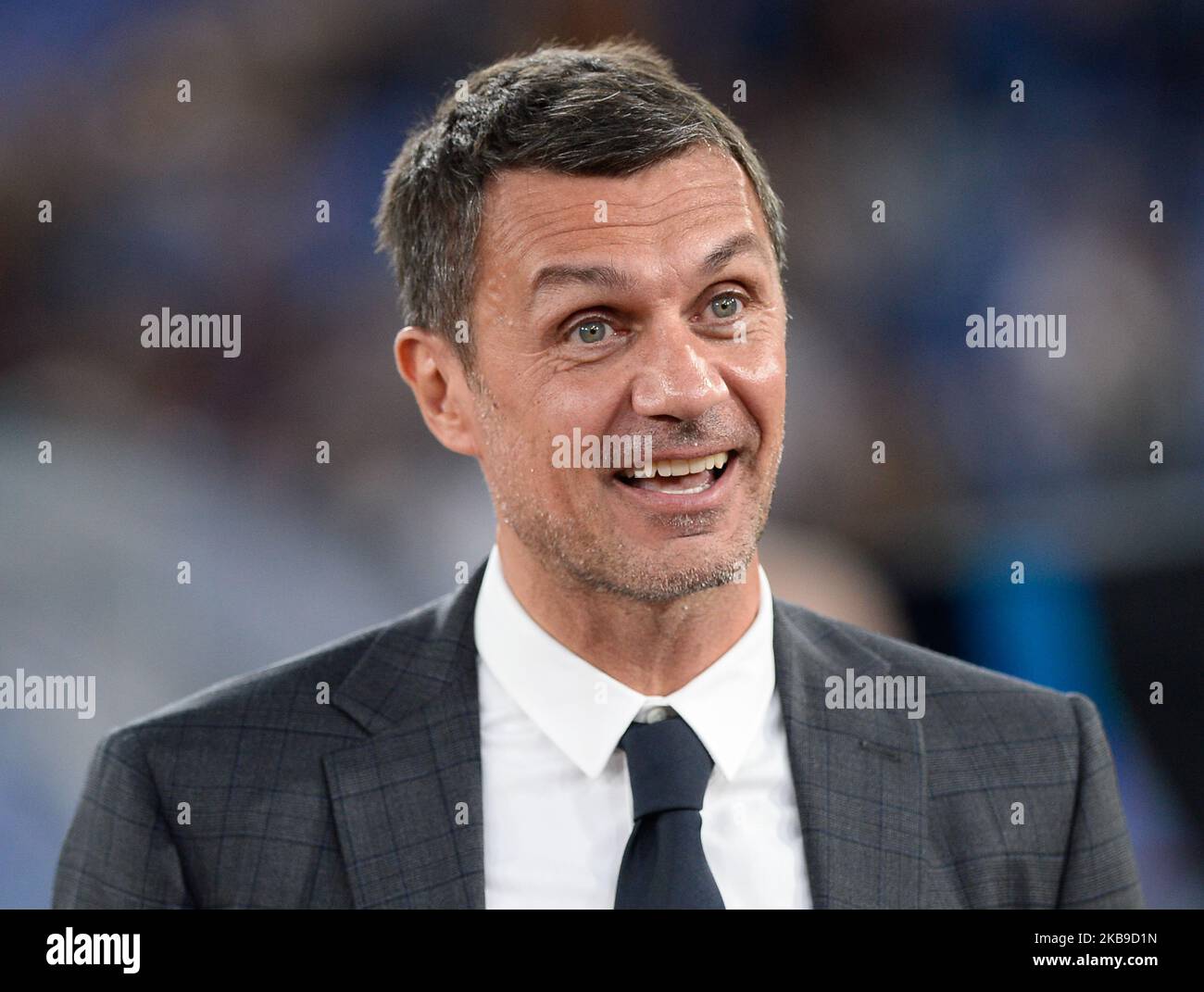Paolo Maldini during the Italian Serie A football match between AS Roma ...