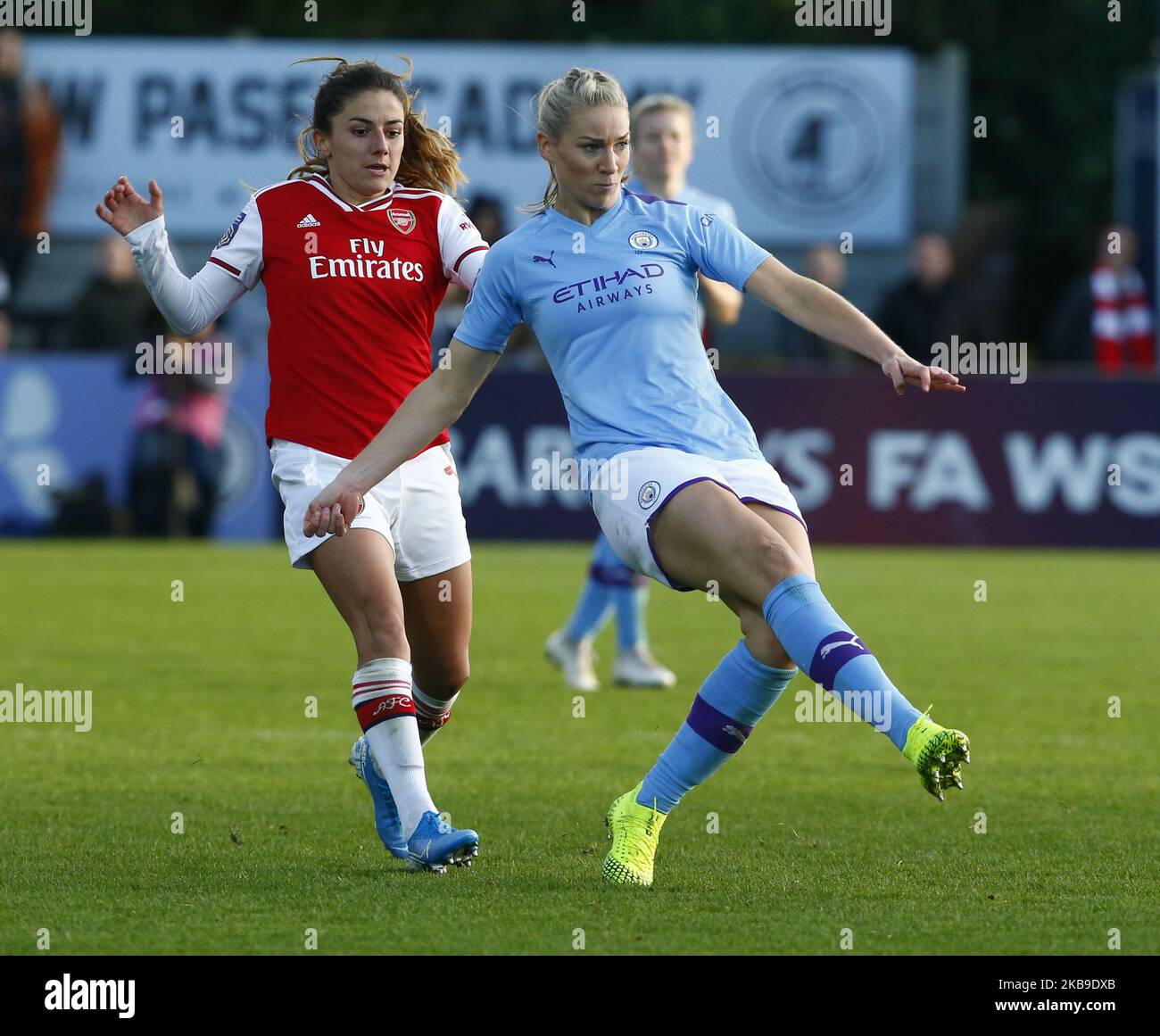 Gemma Bonner of Manchester City WFC during Barclays Women Super League ...