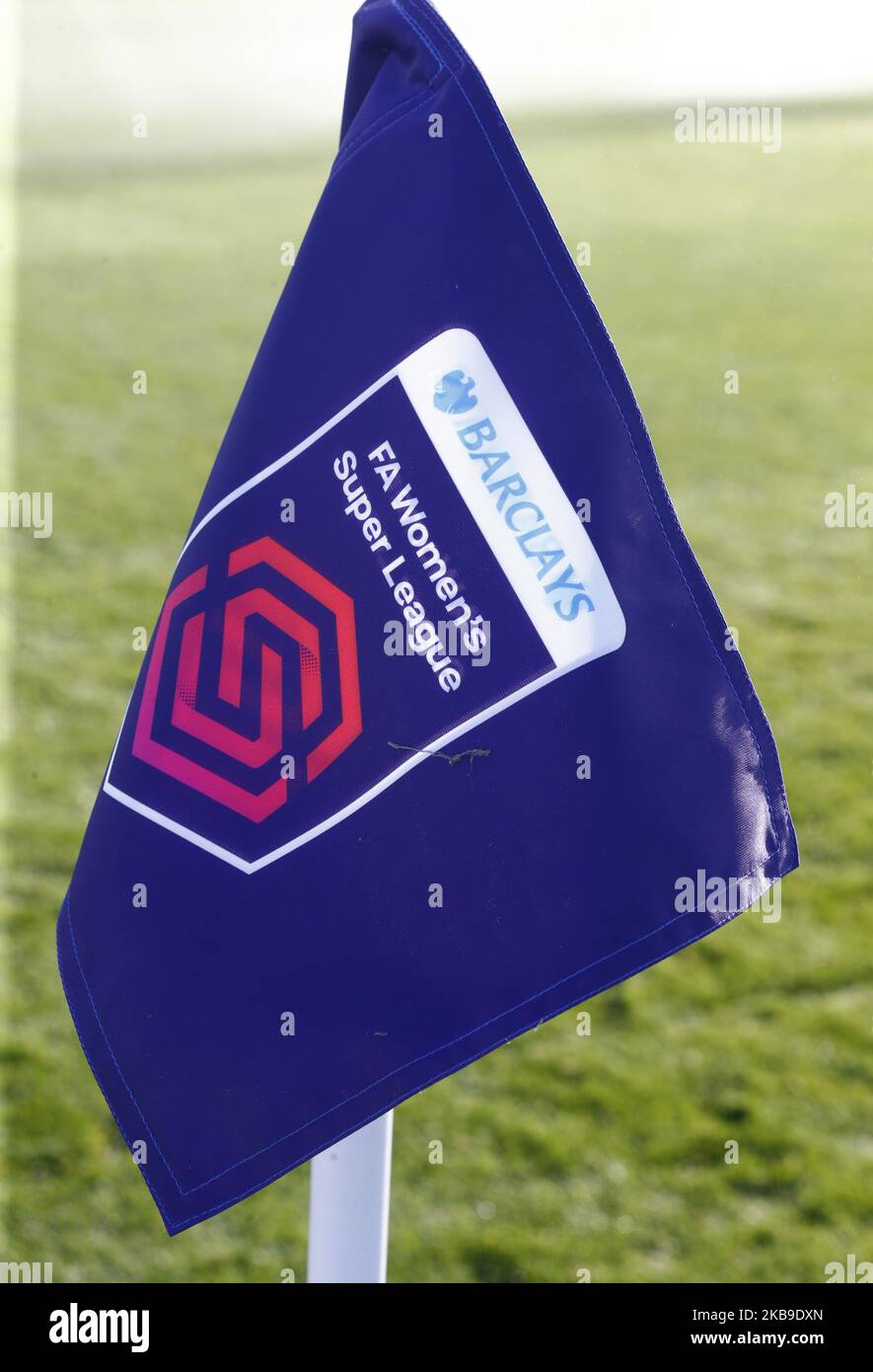 Cornor Flag during Barclays Women's Super League match between Arsenal ...